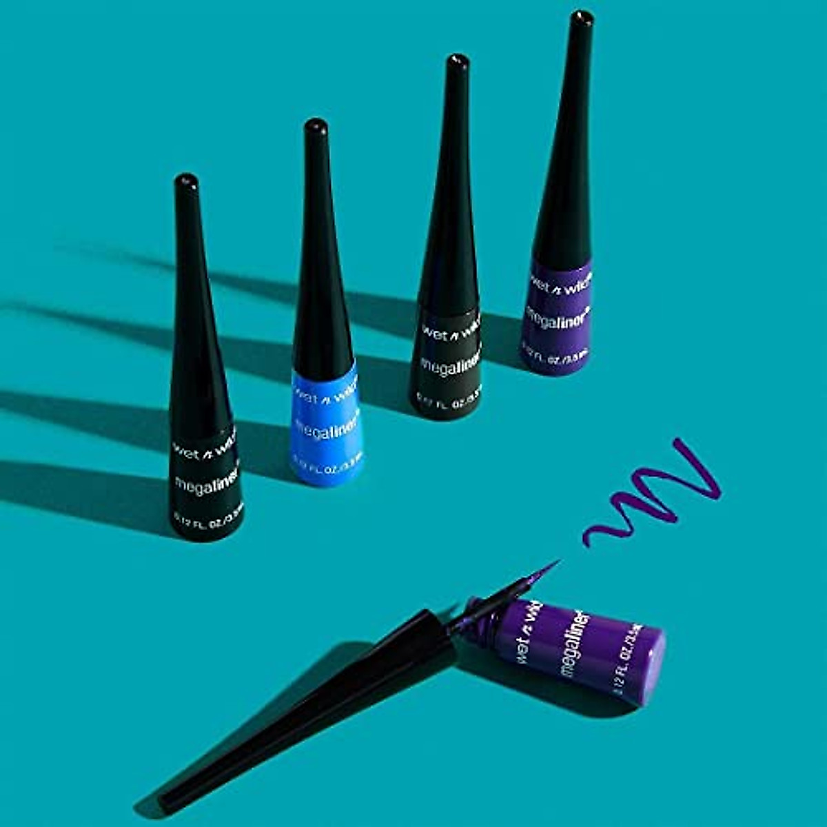 wet n wild MegaLiner Liquid Eyeliner Blue Voltage Blue