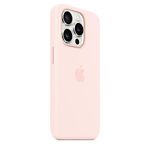 Apple iPhone 15 Pro Silicone Case with MagSafe - Light Pink