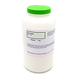 Laboratory-Grade Sucrose Cane Sugar, 1kg - The Curated Chemical Collection