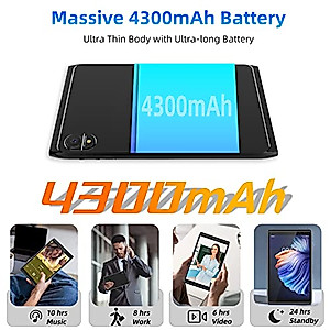 Android Tablet 8 inch, Android 12.0 Tableta 32GB Storage 512GB SD Expansion Tablets PC, Quad-core Processor 2GB RAM 1280x800 IPS HD Touchscreen Dual Camera Tablets, Support WiFi6, BT, 4300 mAh Battery