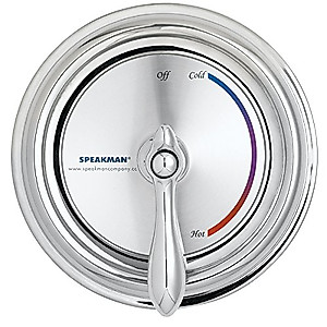 Speakman Sentinel Mark II CPT-3000 Pressure Balance Shower Valve Trim, Polished Chrome