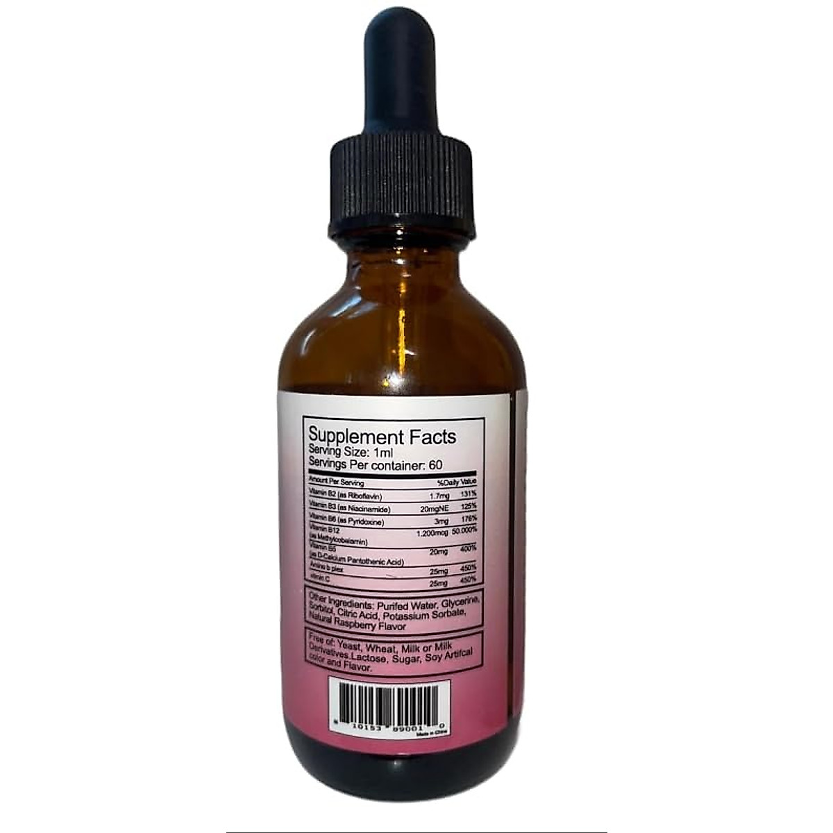 Liquid Vitamin B-12 Complex Drops for Dogs and Cats - Nutritionally Balanced Vet Formulated - Energy, Appetite, Mood - Recovery - Helps Cognition and Brain, Joints, Skin, Digestion