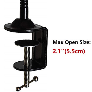 Podium Desk Mic Stand for Podcast, Meetings, Lectures,TV,Radio,Blue Yeti Snowball Microphone