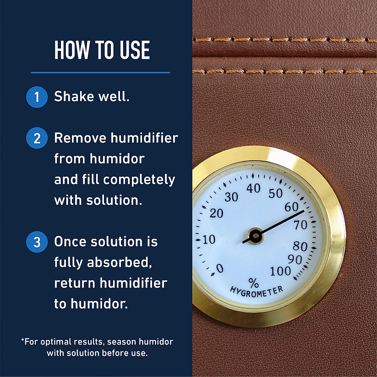 Humidor Solution, Propylene Glycol for cigar humidifiers, 3 Pack 16oz Humidor Accessories by Essential Values…