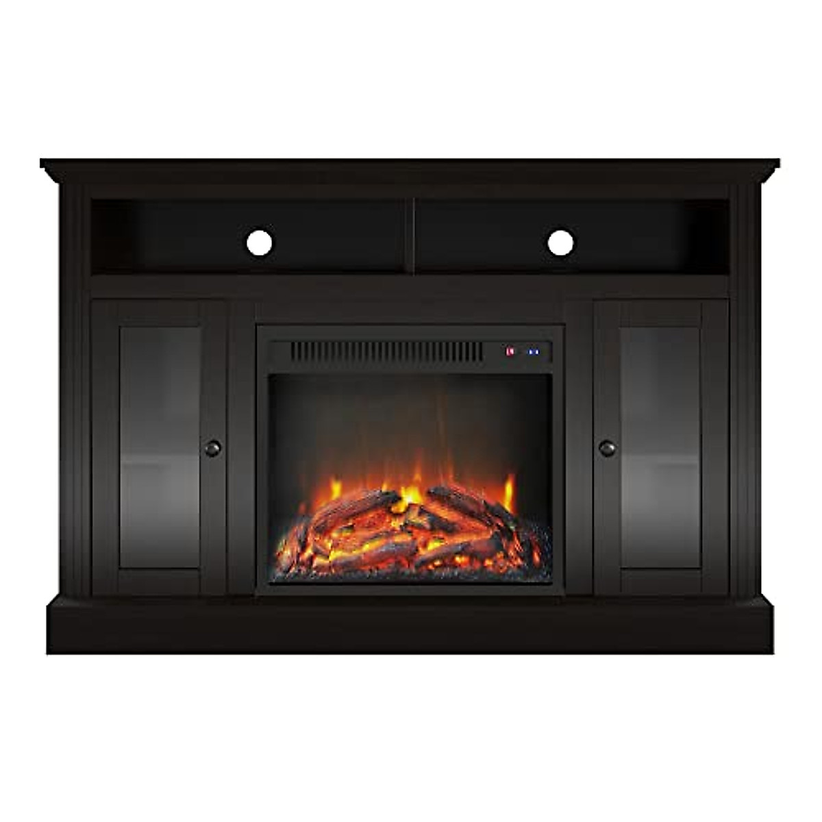Ameriwood Home Chicago Electric Fireplace TV Console for TVs up to a 50", Espresso