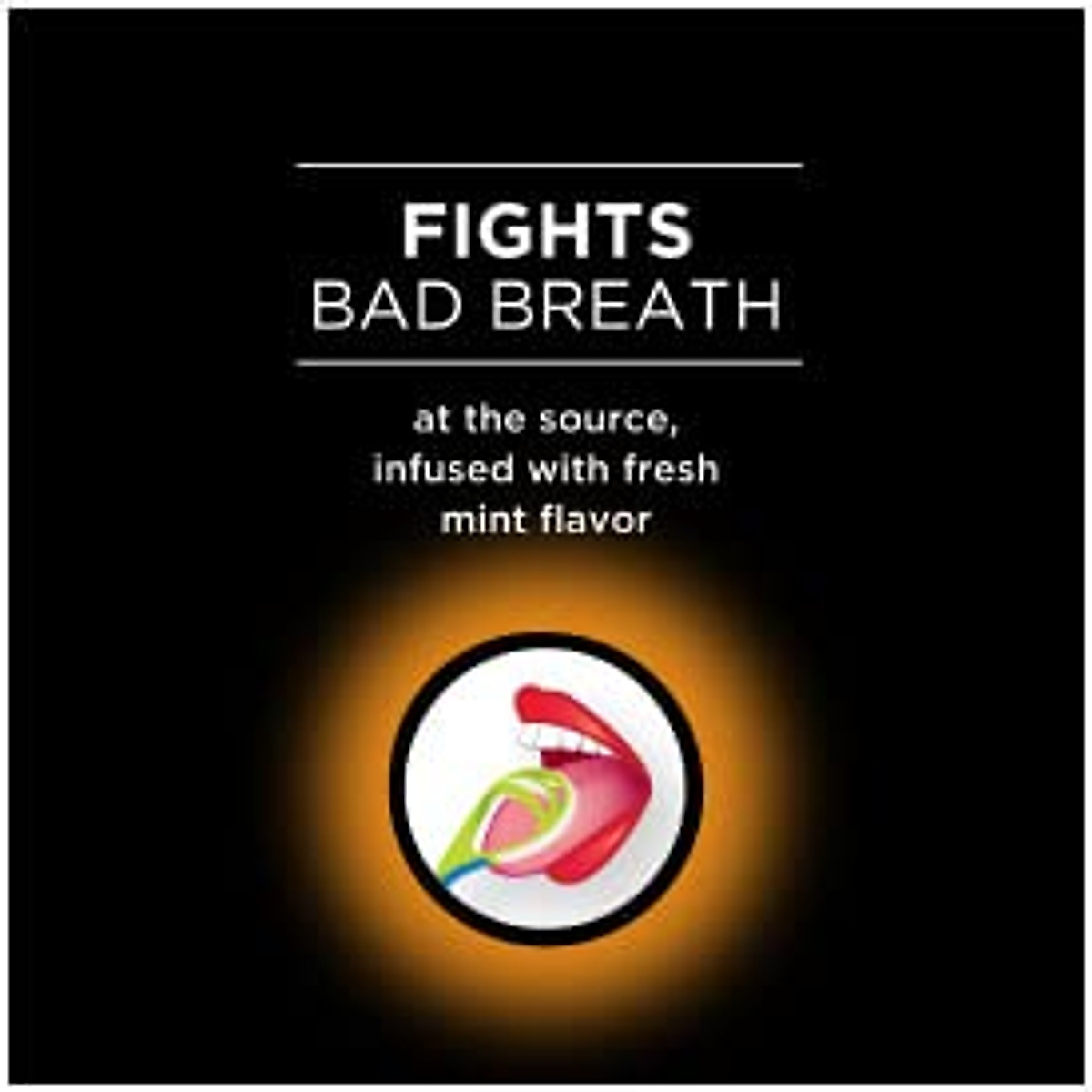 DenTek Fresh Breath Tongue Cleaner, 1 Count. (Pack of 5)