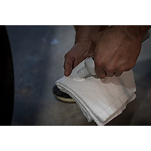 White Diamond Mirror Finish Polishing Pack - Long Lasting Metal Polish & Sealant, Diamond Coat Graphene Ceramic Spray, 2 Microfiber Towels, 2 Polyester Application Pads, 2 Terry Clothes