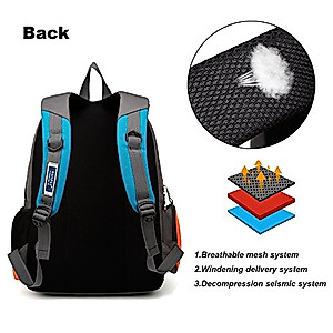 ArcEnCiel Kid's Backpack (Orange and Green)