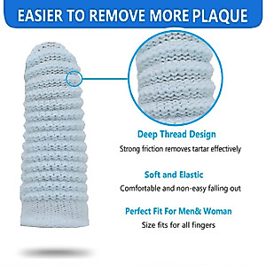 MoiiLavin Pet Toothbrush for Small Dogs Cats Large Dogs Finger Toothbrush