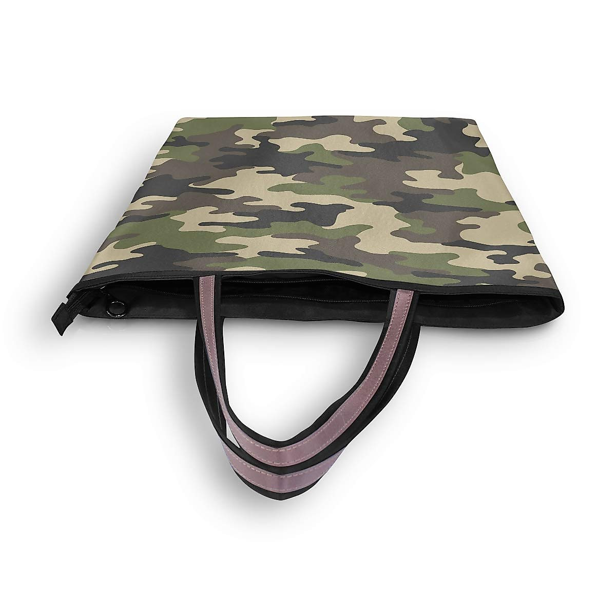 Abstract Camo Camouflage Handbags and Purse for Women Tote Bag Large Capacity Top Handle Shopper Shoulder Bag