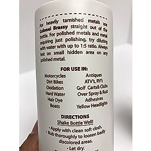 Colonel Brassy Surface Cleaner 2-pack 16oz Bottle Polish
