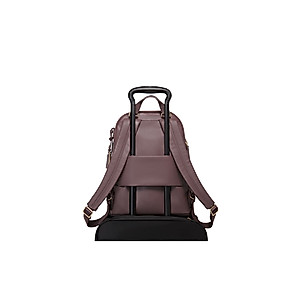 TUMI - Voyageur Hannah Leather Backpack - Dark Mauve