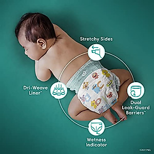 Pampers Baby Dry Diapers Size 7, 88 count - Disposable Diapers