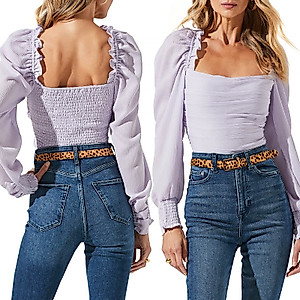 JIEDE Leopard Print Belt for Women Genuine Leather Waist Belts for Jeans（Width-28mm, M - Fits Waist 32''-38''