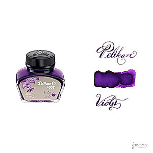 Pelikan 4001 Bottled Ink for Fountain Pens, Violet, 30ml, 1 Each (311886)