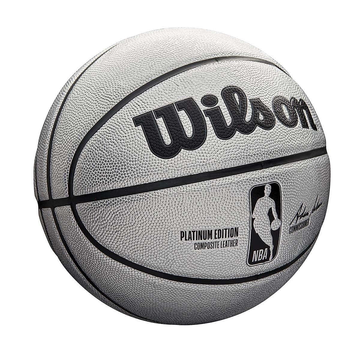 WILSON NBA Alliance Series Basketball - Platinum Edition, Size 7-29.5"