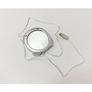 FixtureDisplays® USB Mug (Up to 2.9" Diameter Mugs) Warmer for Office, Home Use, Desktop Heated Coffee & Tea 16775