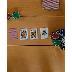 Mini Playing Card, 2 Decks Set Small Casino Poker Game for Kids and Adults, Tiny Deck of Novelty Party Gift for Girls and Boys (1.5 X 2 Inches)