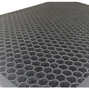 Nispira 4-in-1 True HEPA Activated Carbon Replacement Filter Compatible with HSP002 Smart 2.0 Air Purifier, 4 Packs