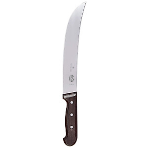 Victorinox 10-Inch Curved Cimeter Knife with Rosewood Handle