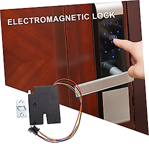DOITOOL Electronic Locks Hidden Door Latch Drawer Lock Electric Lock electromagnetic Lock Magnetic Door Locks Locker Lock Mini Electric Bolt Lock Hidden Lock Plastic Dongguan Automatic