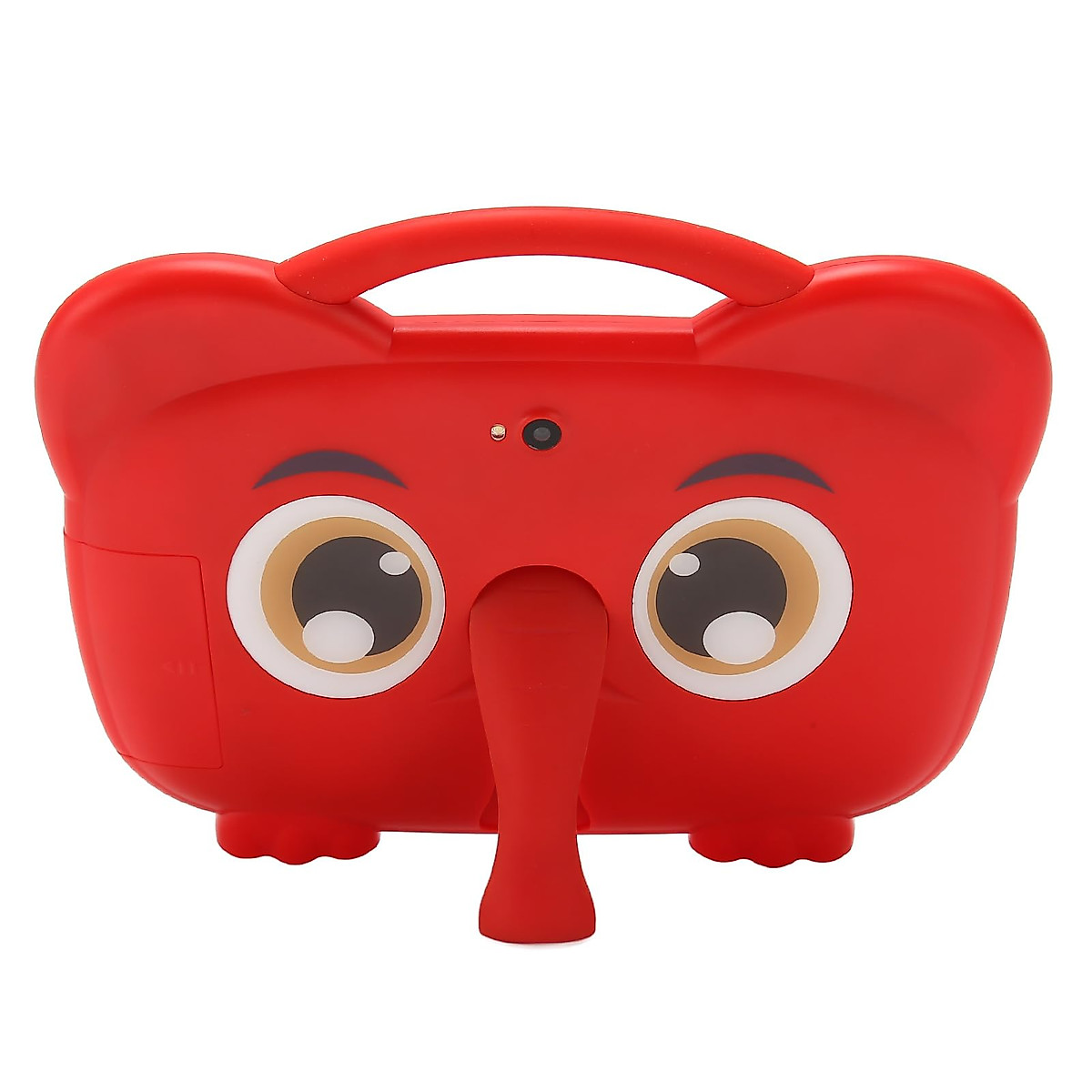Kids Tablet, US Plug 100‑240V Dual Camera Kids Tablet 5500mAh 7 Inch Support WiFi HD 1080P for Children (Red)