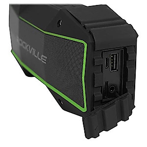 Rockville (2) Rock Everywhere Portable Bluetooth Speakers Wireless Stereo Sound