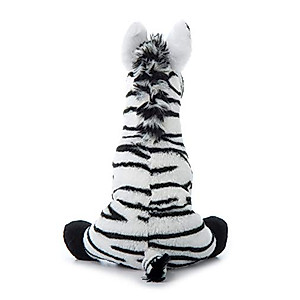 The Petting Zoo Zebra Stuffed Animal, Gifts for Kids, Wild Onez Zoo Animals, Zebra Plush Toy 12 inches