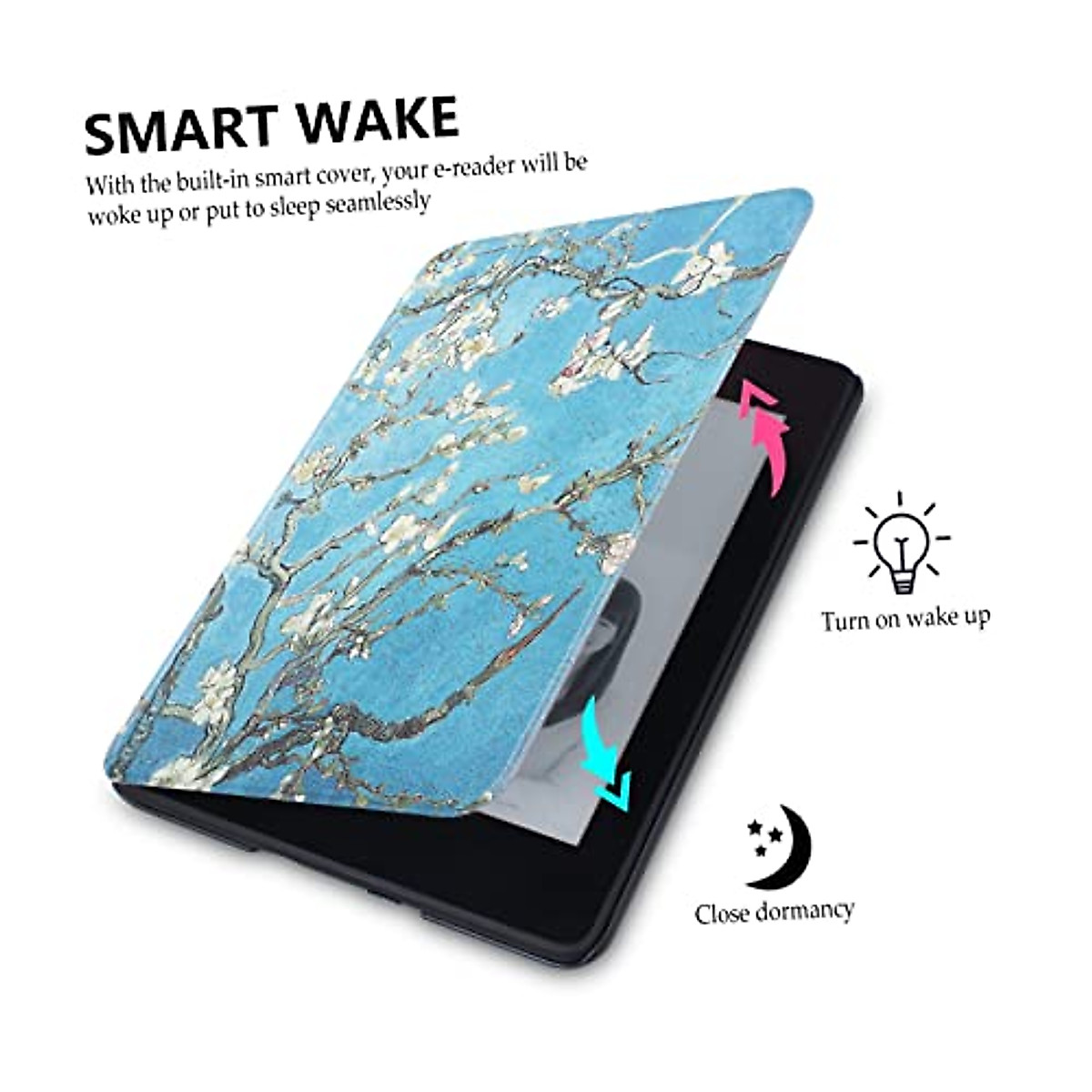 Milisten Electronic Reader 2pcs Case E- Reader Electronic E-Reader Ultra- Thin Leather E- E- Reader Case E- Protector Electronic Equipment Automatic E- Reader Accessory