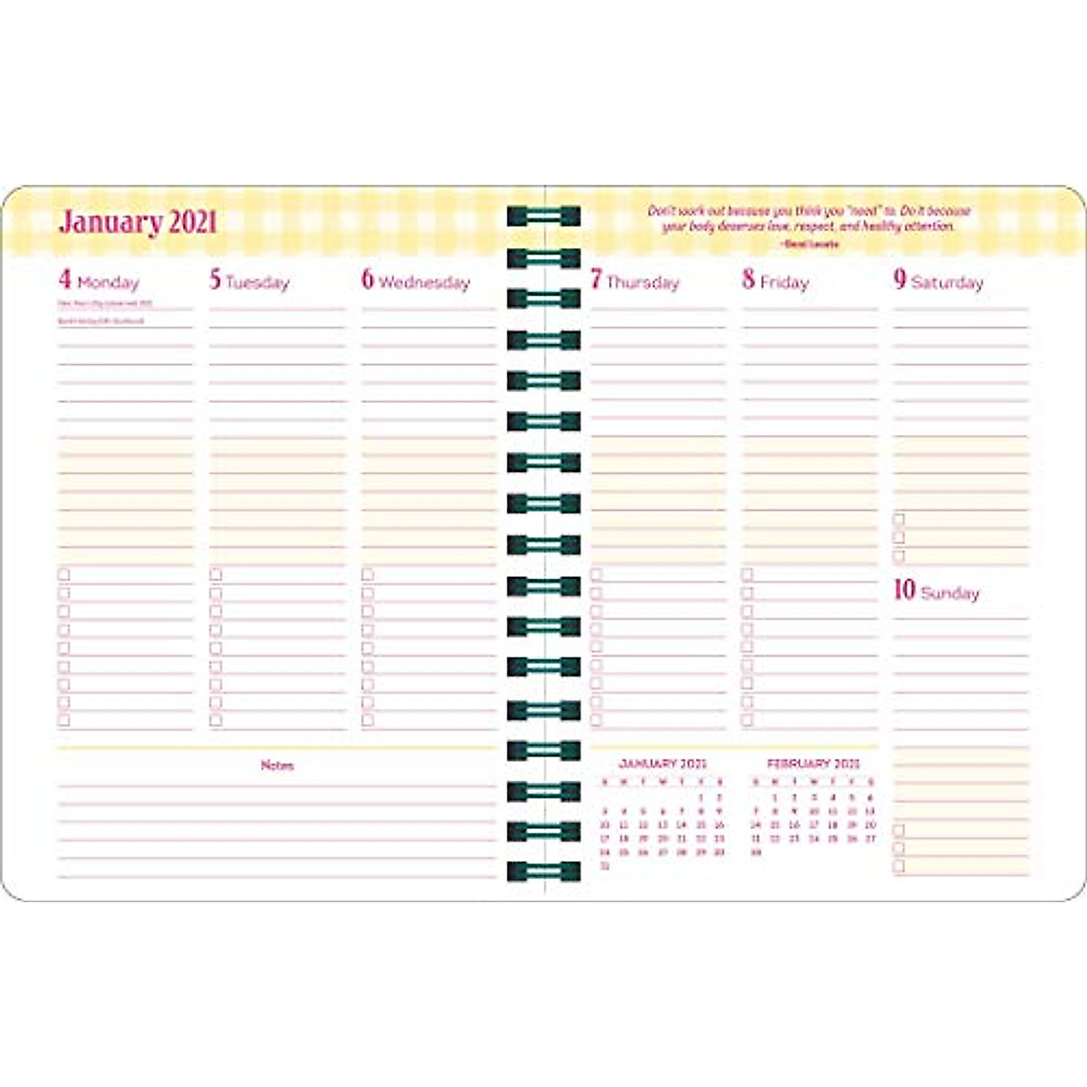 Posh: Deluxe Organizer 17-Month 2020-2021 Monthly/Weekly Planner Calendar: Lemondrops