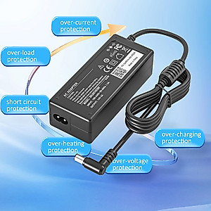 14V Power Supply Cord for Samsung SyncMaster 15" 17" 18" 19" 20" 22" 23" 24" 27" Screen TFT LED LCD Monitor TV S22C300H S27D360H UN22F5000AF P2770 SA350 UE590 LTM1555 LTM1755 LTM1775 Adapter Charger