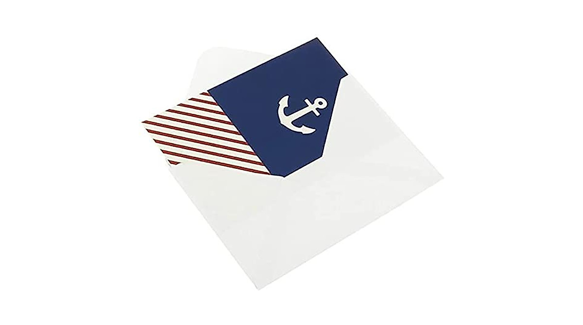 Assorted Nautical Note Cards | 48 Pack for All Occasions