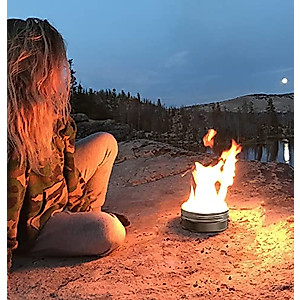 4 Pack Portable Campfire,New Portable Fire Pit for Camping, Smores, Cooking, and Picnics,Portable Outdoor Fire Pit and Convenient Campfire