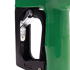 PANCYCW Green 3/4" NPT Automatic Fuel Nozzle Auto Shut Off Nozzle Gas Pump Nozzle Max Flow Rate 16 GPM With 3-Notch Hold Open Clip13/16"Spout Used for Gasoline Oil, Kerosene Biodiesel