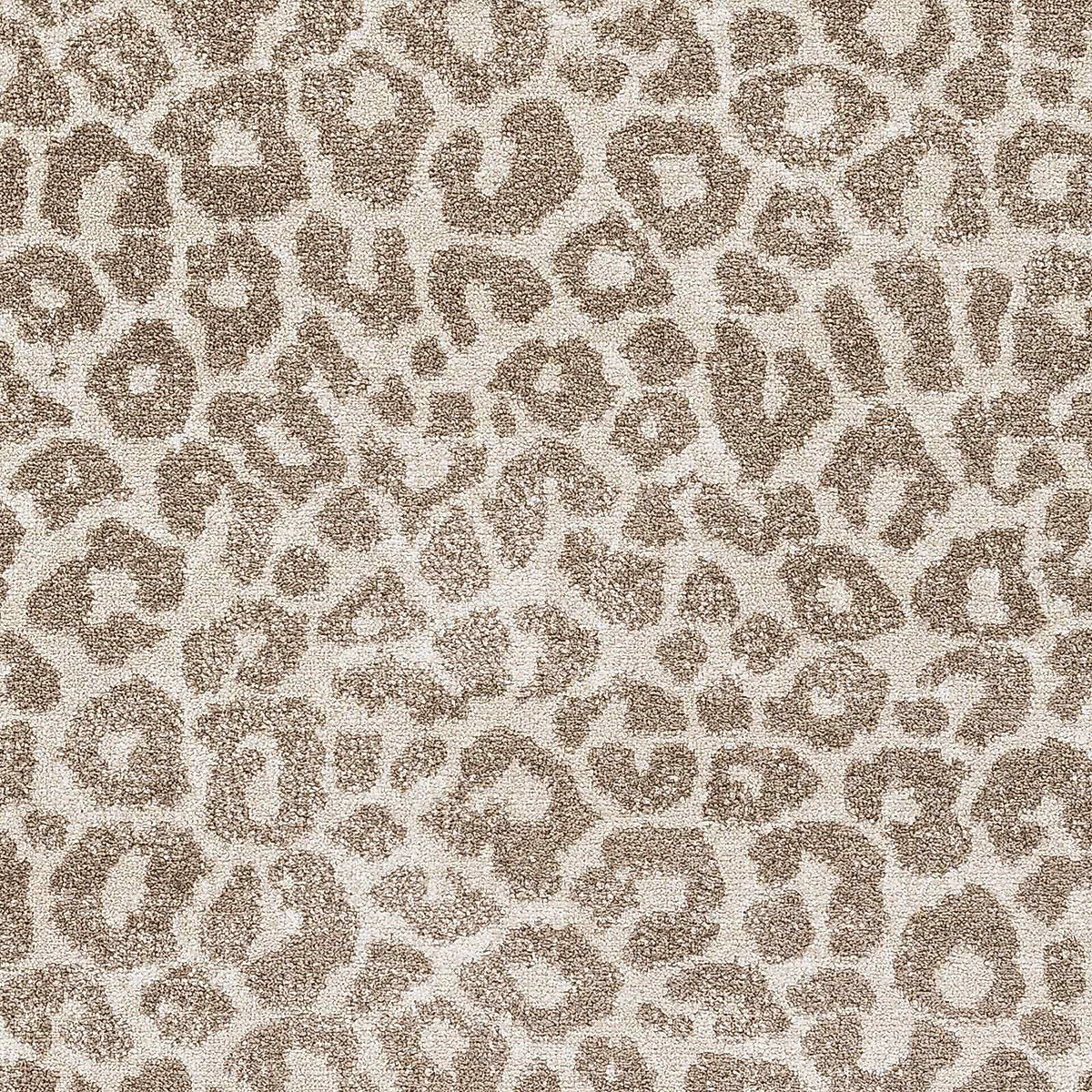 Hauteloom Bonhill Modern Animal Print Area Rug for Living Room, Bedroom, Dining Room - Bohemain Leopard Print Carpet - Tan, Terracota, Brown, Beige, Ivory - 5'3" x 7'3" (5x7)