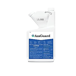AzaGuard Botanical Insecticide Nematicide Concentrate - 32 oz - OMRI Listed - Organic - EPA Registered. 3 Percent Azadirachtin Formulated Insect Growth Regulator (IGR) - Insect Control