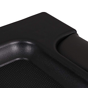 OCPTY Auto Center Console Lid Repair Kit for 2001 2002 2003 2004 2005 2006 2007 for GMC Sierra Silverado(Dark Grey)