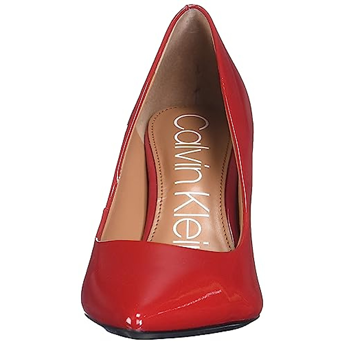 Calvin Klein Women's Gayle Pump, Crimson Red, 7.5