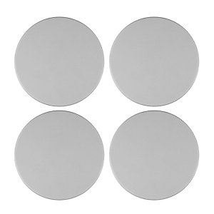 ULTECHNOVO Door Stoppers Wall Protector, 4pcs Silicone Reusable Door Bumper Self Adhesive Quiet Absorbent Gel Door Knobs Wall Protector for Home Office Gray