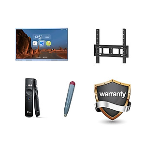 Smart Board Collaboration Hub, JYXOIHUB 55 Inch 4K UHD Digital Electronic Whiteboard Built in Dual OS for Classroom and Business, Touch Screen Interactive Smart Whiteboard (Board Only)