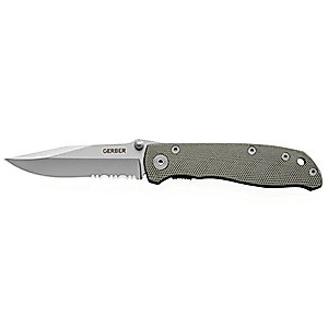 Gerber Gear Air Ranger Knife, Serrated Edge, Grey [45860]