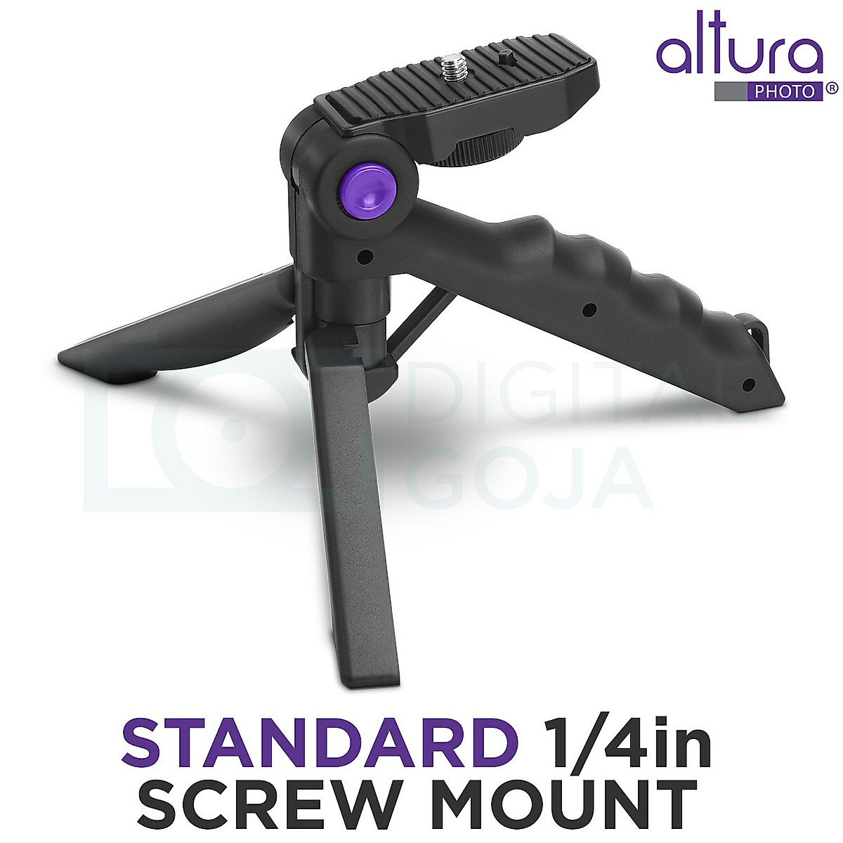 Altura Photo Tripod for DSLR & Mirrorless Cameras - Camera Stabilizer Holder for Canon, Nikon, Sony, Fujifilm, Olympus, Panasonic and More