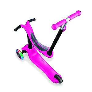 Globber Go Up Sporty | 3-In-1 Kick Scooter For Toddlers & Kids | Ride-On Walking Bike For Toddlers To Kids Push 3-Wheel Scooter For Kids (Aged 3+) | Outdoor Toys For Boys & Girls | Toddler & Kid Gifts