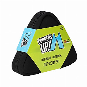 Fat Brain Toys Corners Up - Outsmart. Outstack. Out-Corner. [Fun Family Brainteaser Party Strategy Game for Kids, Teens, & Adults]