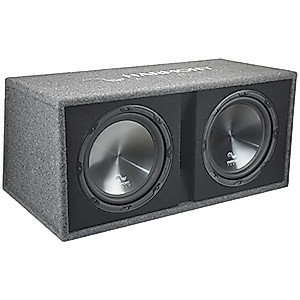 Harmony Audio HA-RD12 Car Rhythm Loaded Dual 12" Vented 1200W Sub Box Enclosure