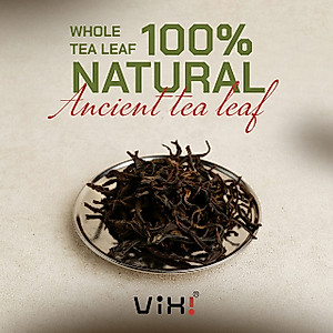 VIXI Black Tea Loose Leaf, Vietnam's Mountain Tea, Taste Better Than Tea Grown on Farm, 100% Natural from Ancient Tea Tree for Hot and Cold Brew (Vietnamese Tea, 8.00 Oz)