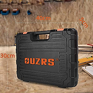 100-Piece Tool Set, OUZRS Home Repair Tool Set Household Hand Tool Kit For DIY and Quick Repairs, with Plastic Toolbox Storage Case