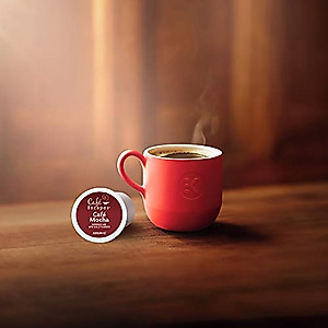 Café Escapes Café Mocha Coffee Beverage, Single-Serve Keurig K-Cup Pods, Flavored Coffee Pods, 72 Count