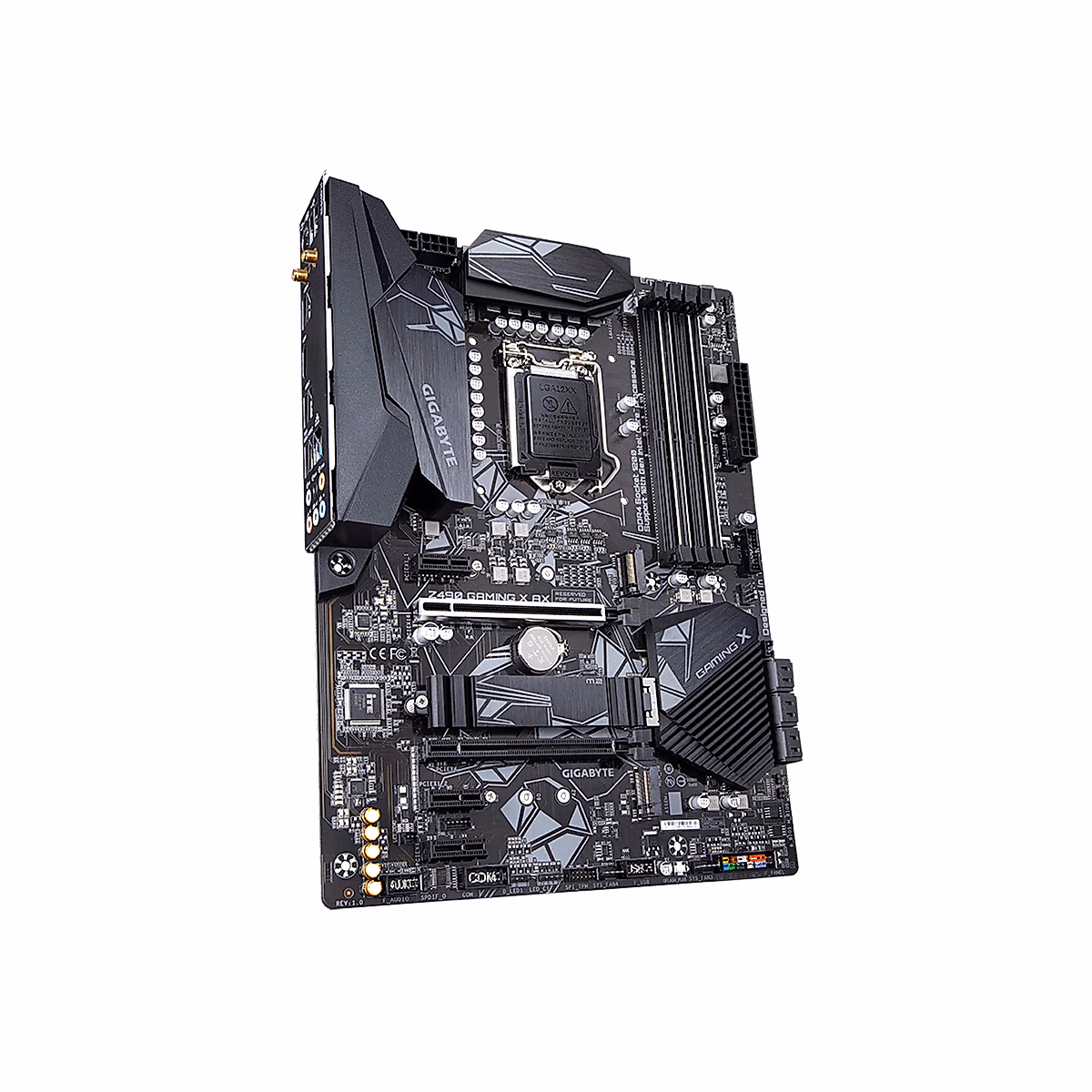 Gigabyte Z490 Gaming X AX (LGA 1200/Intel/Z490/ATX/Dual M.2/SATA 6Gb/s/USB 3.2 Gen 2/WiFi 6/Gaming Motherboard)