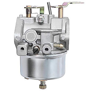 Carburetor for Tecumseh 632110 632111 632334 632370 632536 640105 632334A 632370A Snowblower w/Fuel Line Fuel Filter Primer Bulb Gasket